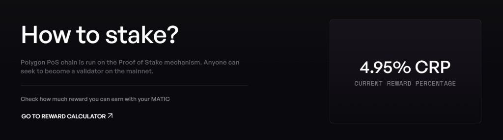 How To Stake Your Polygon (MATIC)?