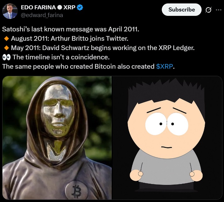 Did Arthur Britto, The Inventor Of XRP, Also Invent Bitcoin?